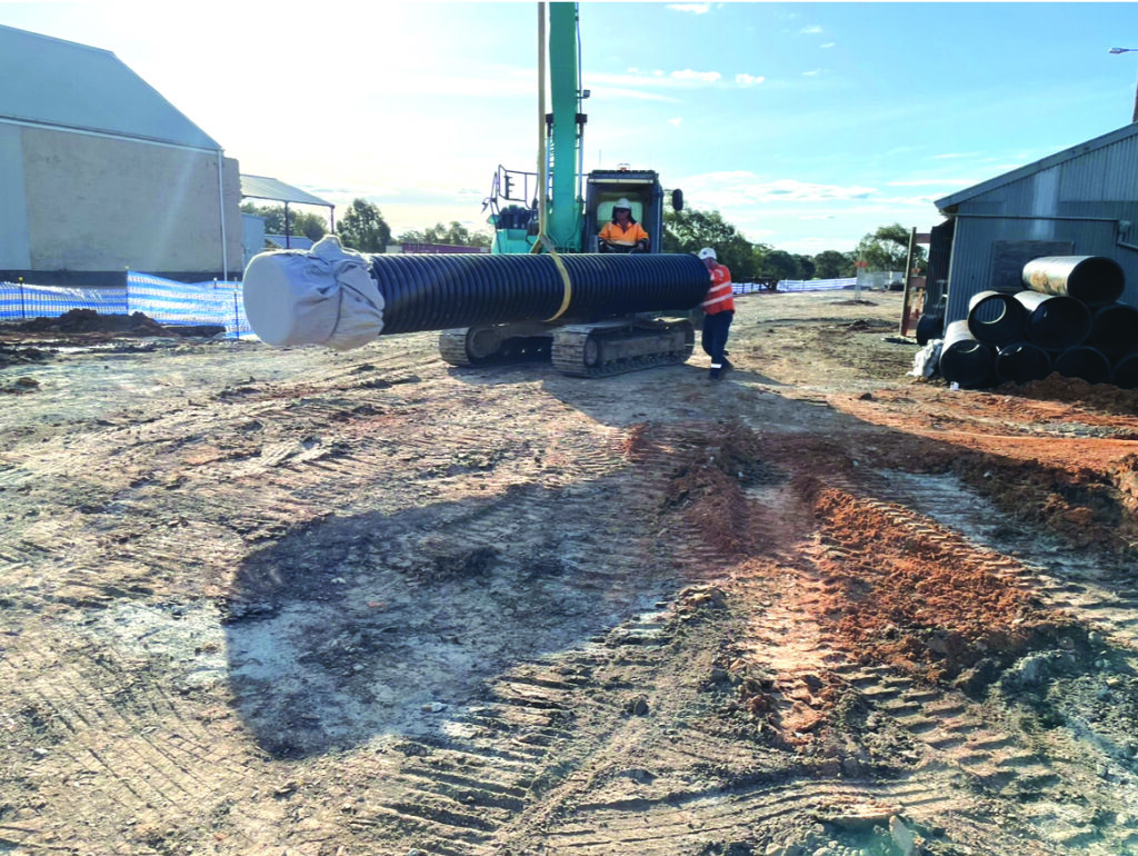 Coleman Rail drainage 800mm 60m x 800mm (under rail track) - Pipe Pro ...